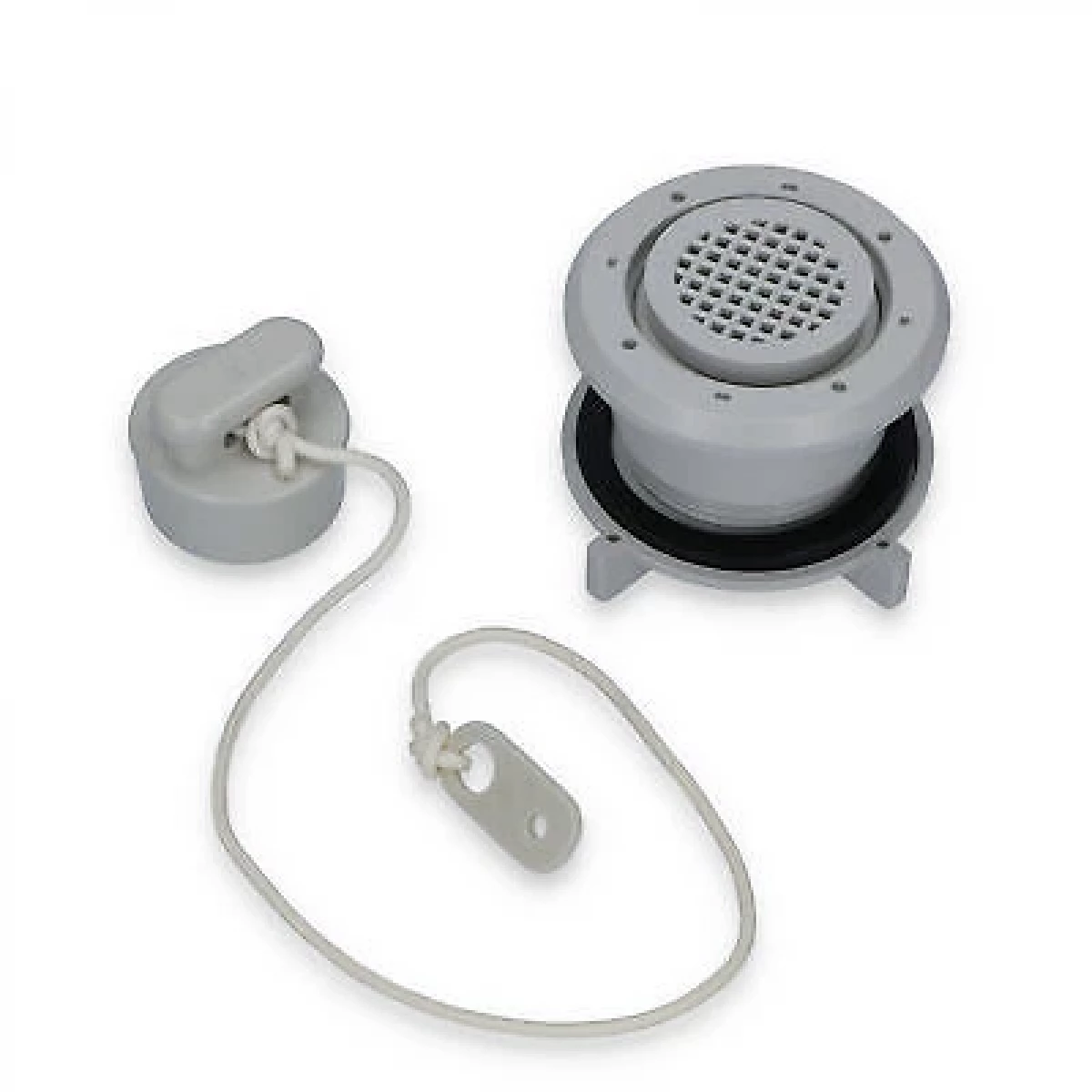 Quicksilver Lenseventil Komplett Grå M/bunnplugg