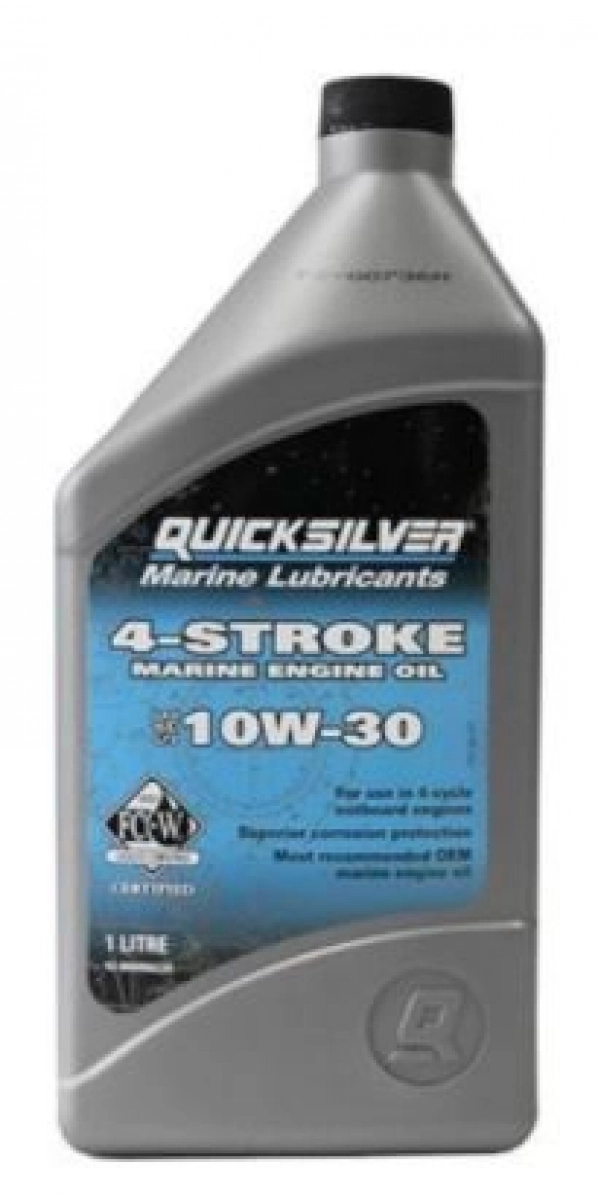 Quicksilver 10w-30 Motorolje 1 Liter (mineral) - - Motorpleie ...
