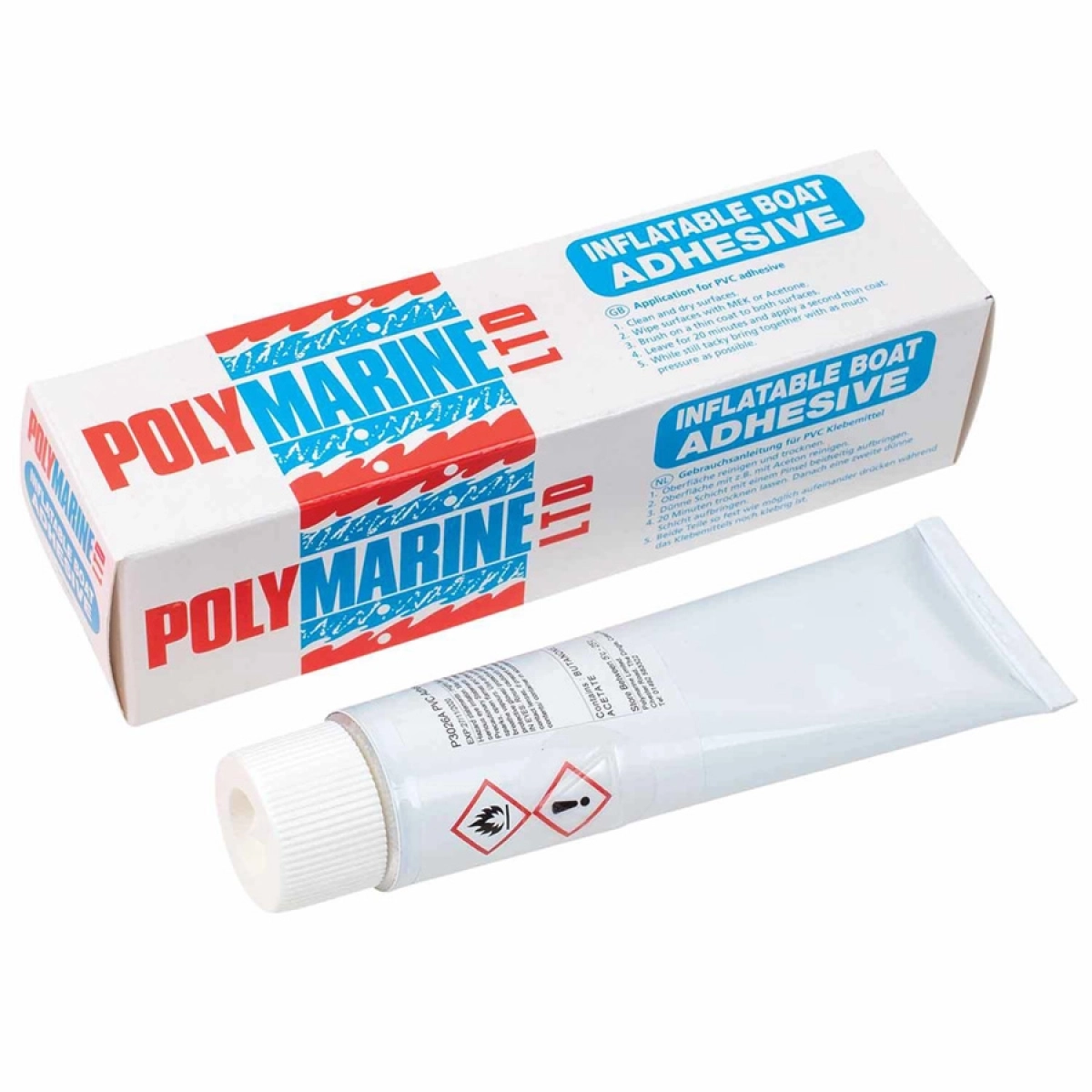 Polymarine 1-komponent Pvc Lim 70 Ml Tube