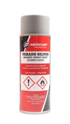 Mercury Verado Silver Spraylakk